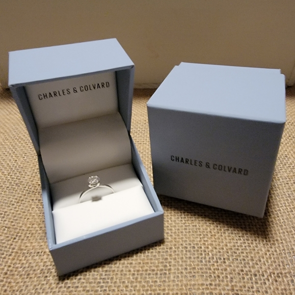Charles & Colvard | Jewelry | Charles Colvard 0ctw Moissanite ...